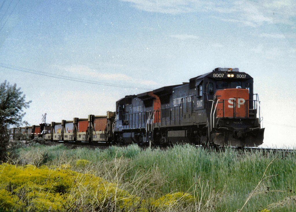 Westbound Stack Train